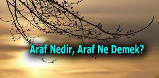Araf Nedir ? - Havas Okulu